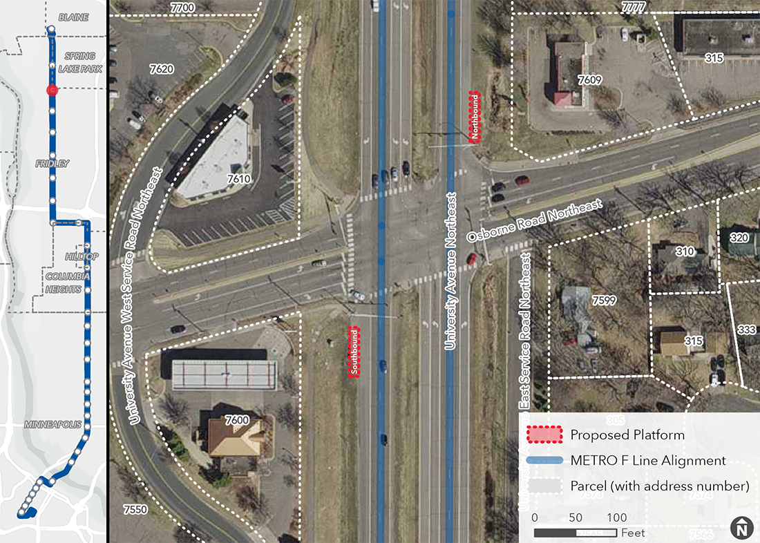 University & Osborne - Metro Transit