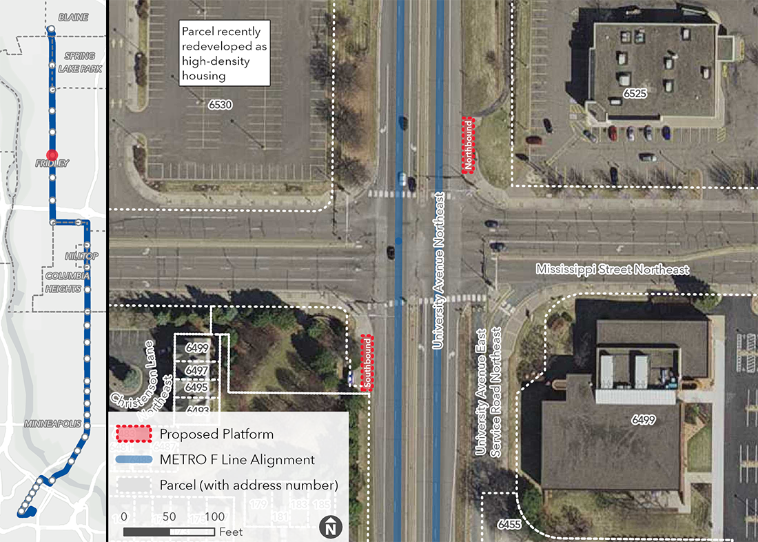 University & Mississippi - Metro Transit