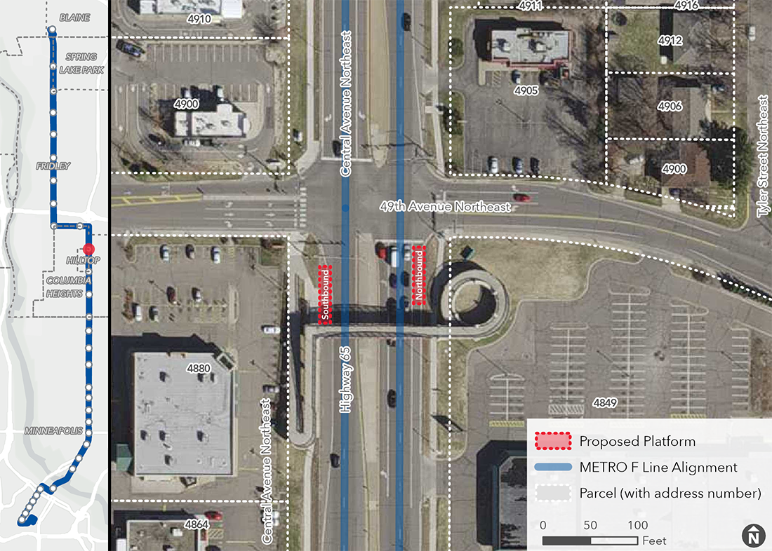 Central & 49th Avenue - Metro Transit