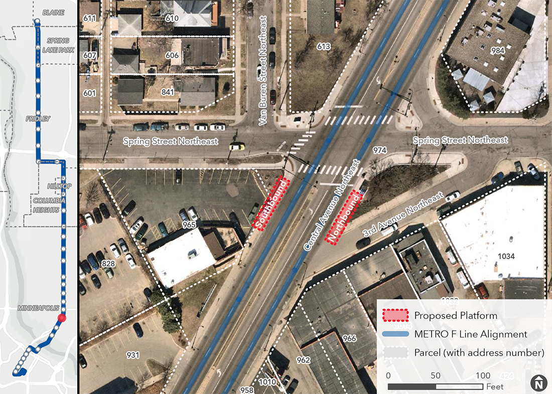 Central & Spring - Metro Transit