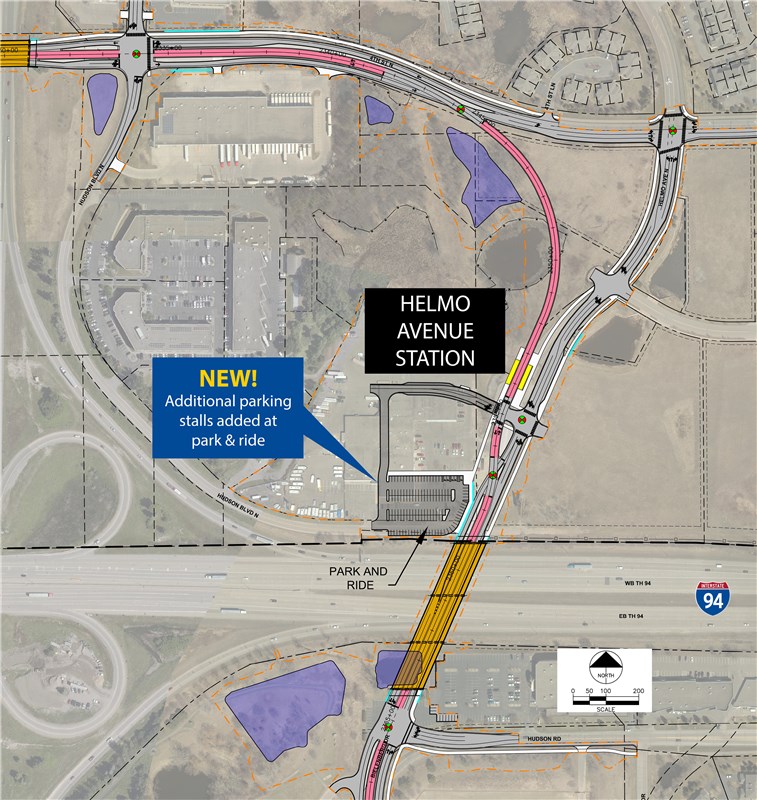 Helmo Avenue Station - Metro Transit