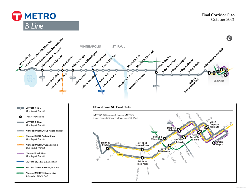B Line Project Metro Transit