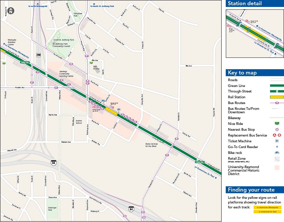 Raymond Avenue Station - Metro Transit