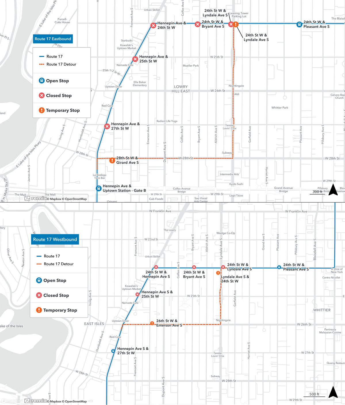 Schedules - Metro Transit