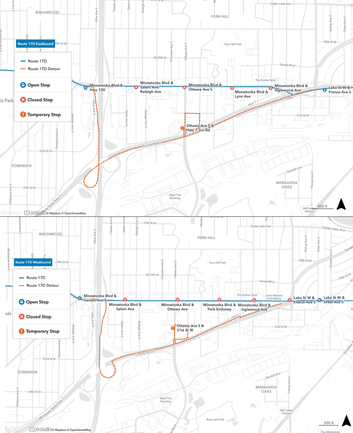 Schedules - Metro Transit
