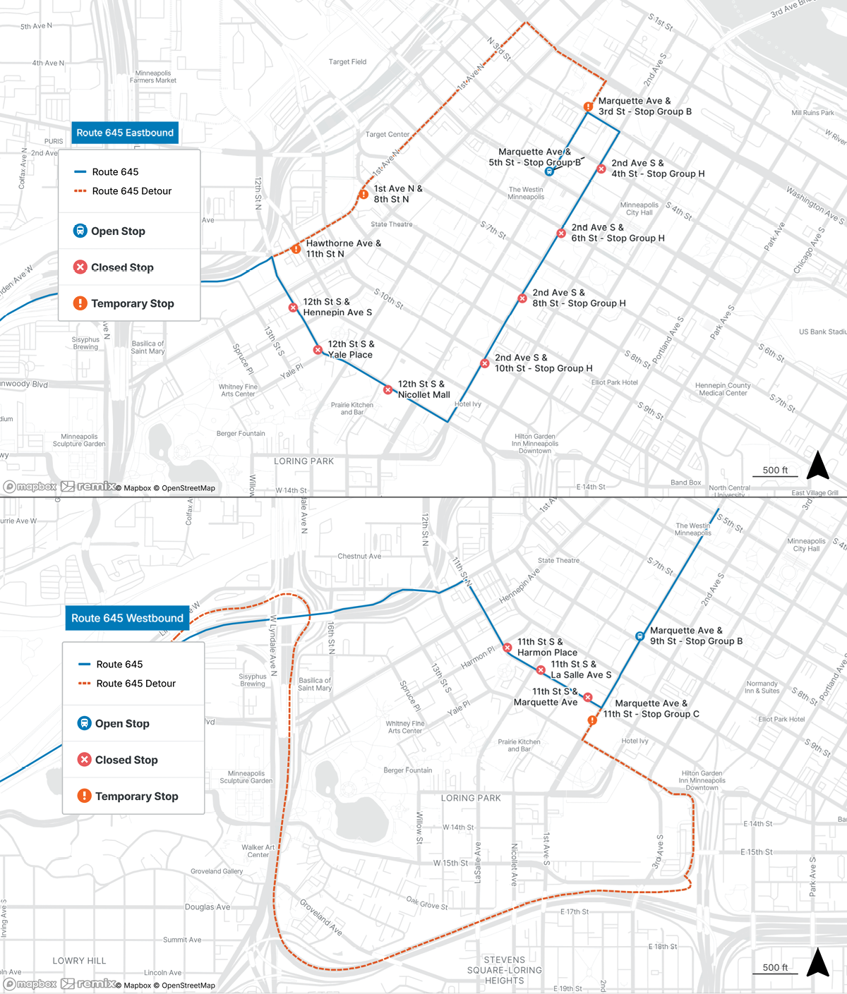 Schedules - Metro Transit